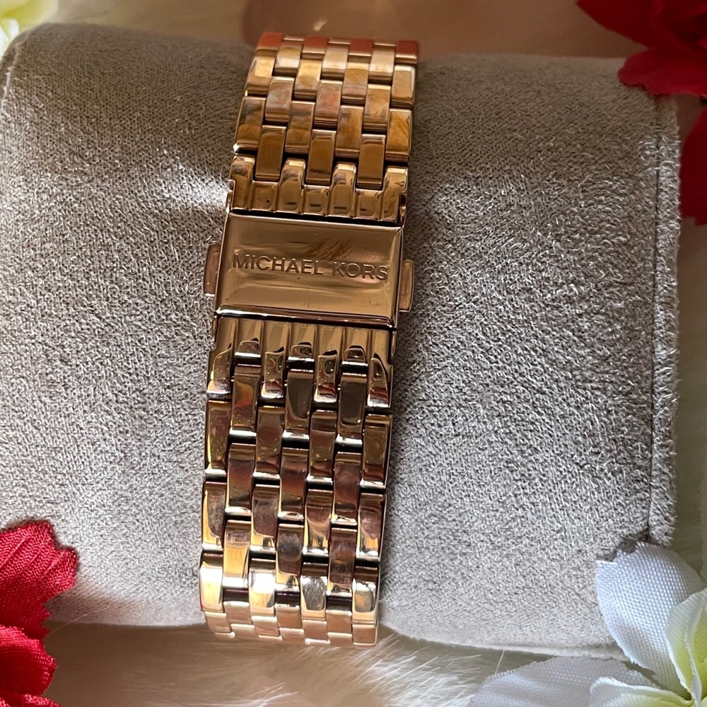 Rose Gold Mk Watch - Gem